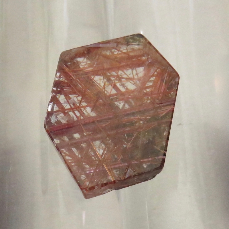 Red Rutile in Quartz - Michael Sherman Jewelry Designs | Michael ...