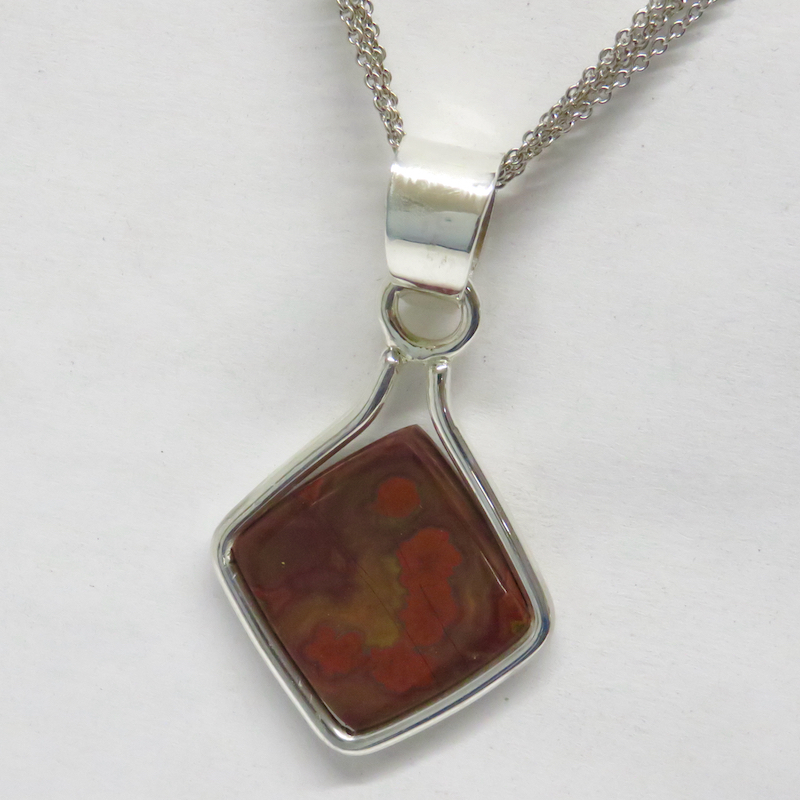 Poppy Jasper Pendant - Michael Sherman Jewelry Designs | Michael ...